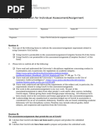 AI Declaration Form Template | PDF