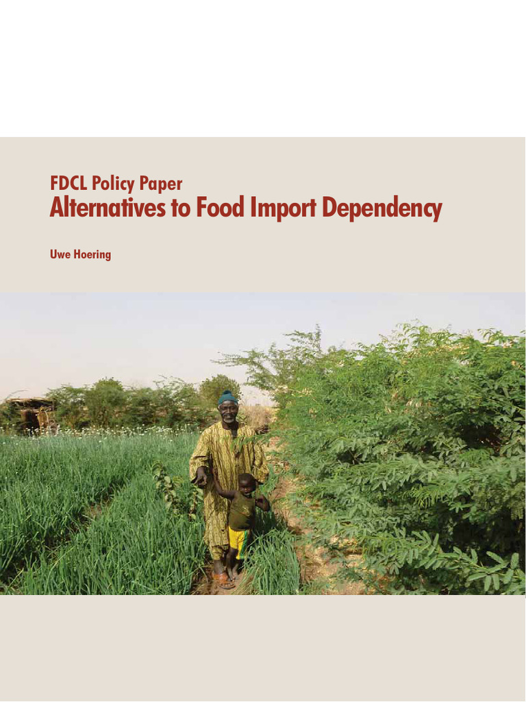 Alternatives To Food Import Dependency - Web2 | PDF | Agriculture ...