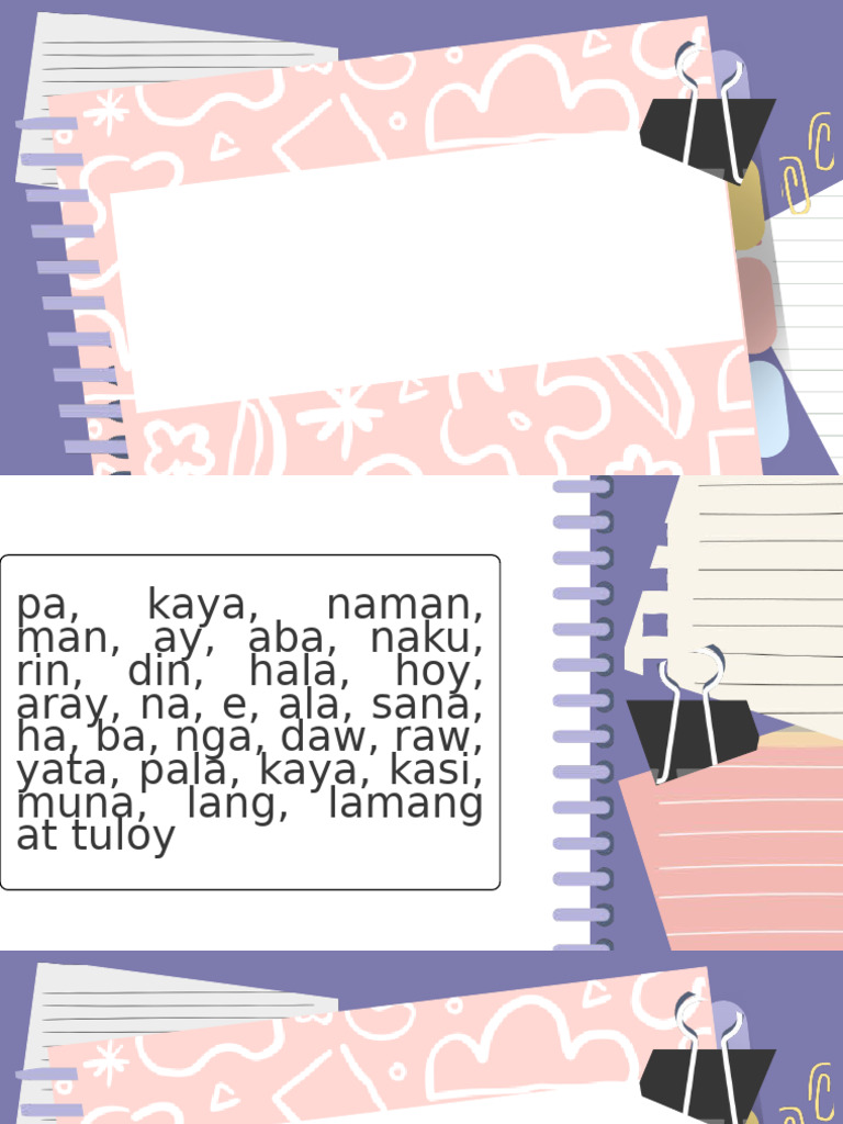 Pang-Abay at Ingklitik | PDF