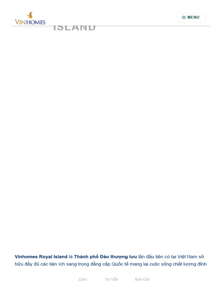 Vinhomes Royal Island - Thông Tin, Bảng Giá T11 - 2024 | PDF