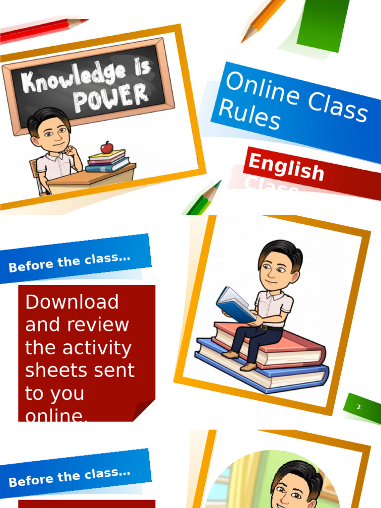 Online Class Rules | PDF