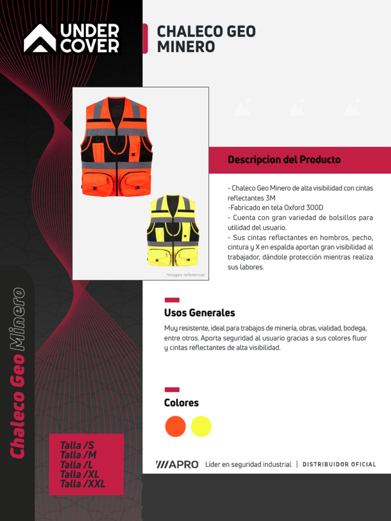 FT Chaleco Geo Minero Under Cover 1 | PDF