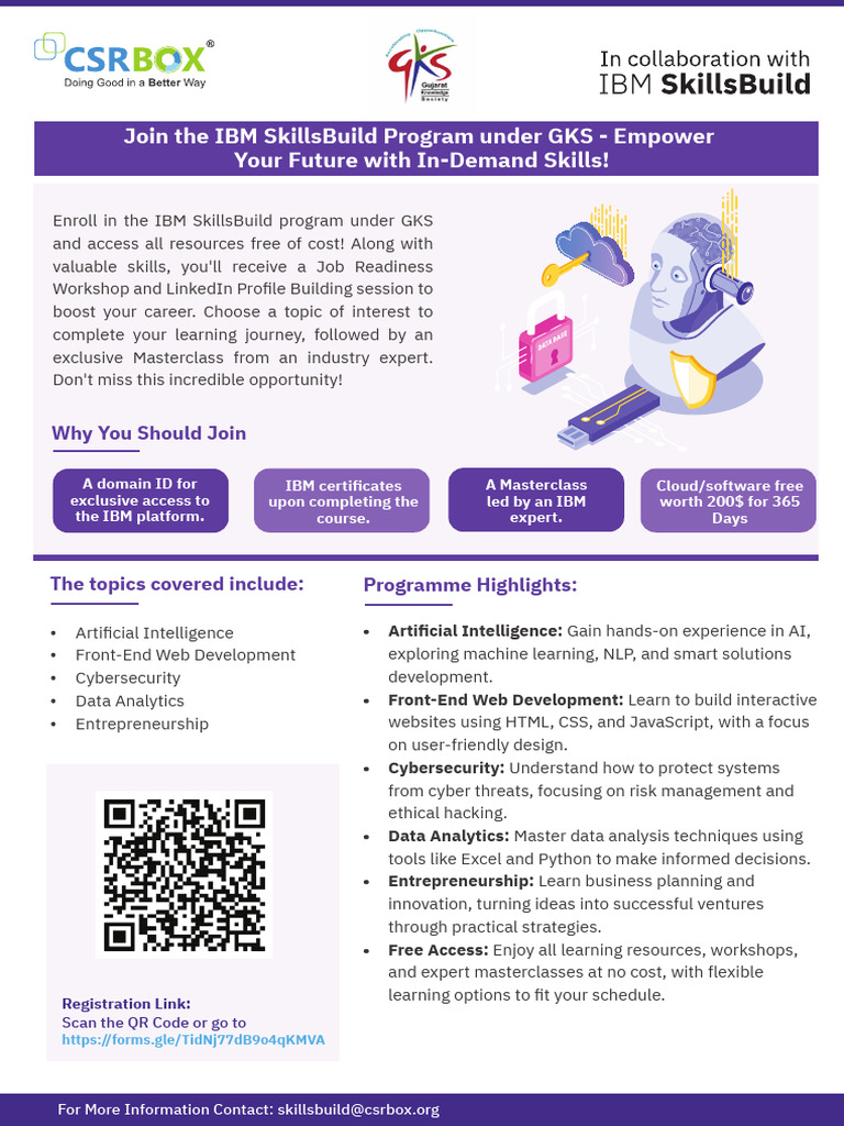 Flyer IBM GKS. | PDF | Artificial Intelligence | Intelligence (AI ...