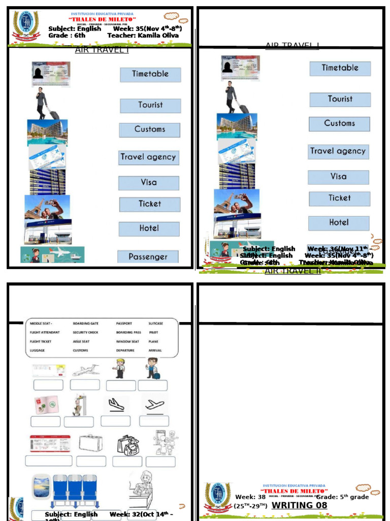 S31 - Kamila - Inglés - 6to Grado | PDF