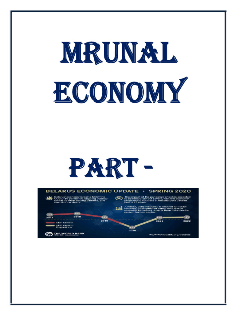 Mrunal Economy 1 | PDF | Money | Credit Card