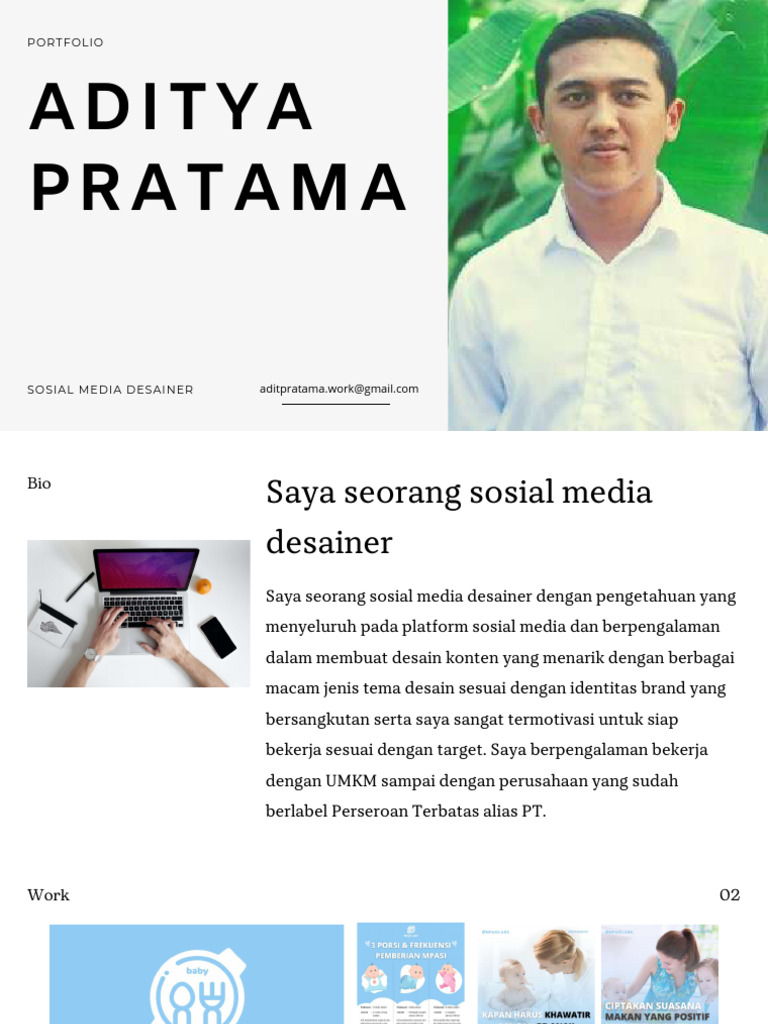 ADITYA PRATAMA PORTOFOLIO (1) - Compressed | PDF