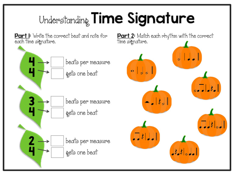Time Signature: Understanding | PDF