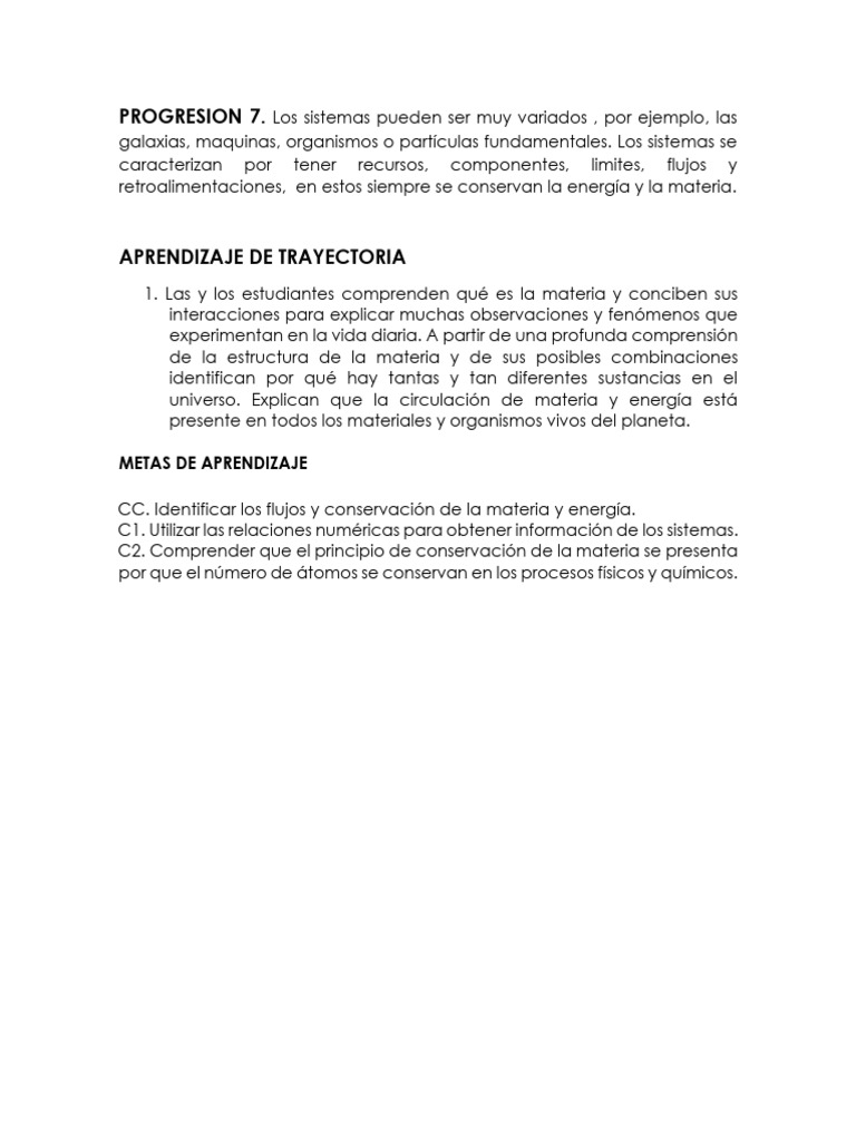 Progresion 7 | PDF | Ciencia y matemática