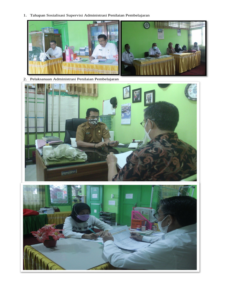 Instrumen Supervisi Penilaian Pembelajaran | PDF | Karier & Perkembangan