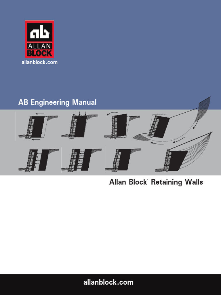 Allan Block Retaining Wall Engineering Guide | PDF | Force | Mechanical ...