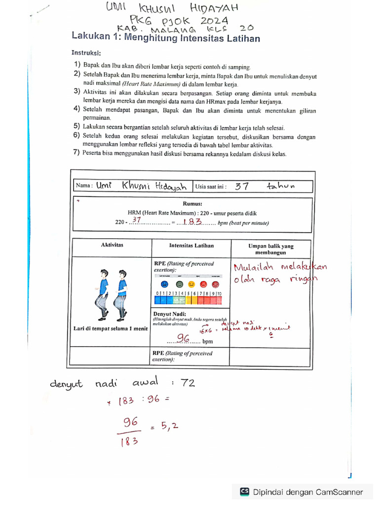 Kak Umi Pengukuran Denyut Nadi | PDF