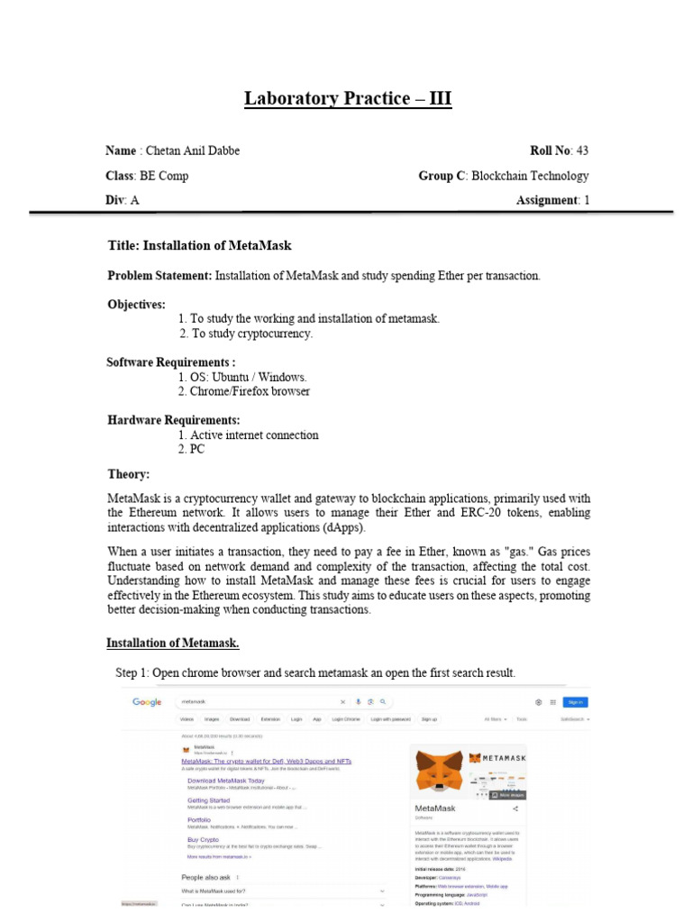 Assignment1 BCT | PDF