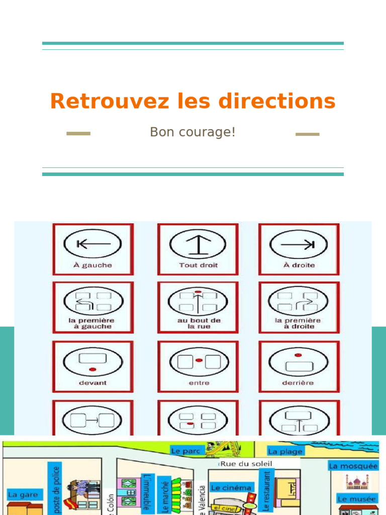 donner une direction | PDF