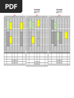 Middle School Block Schedule Samples | PDF