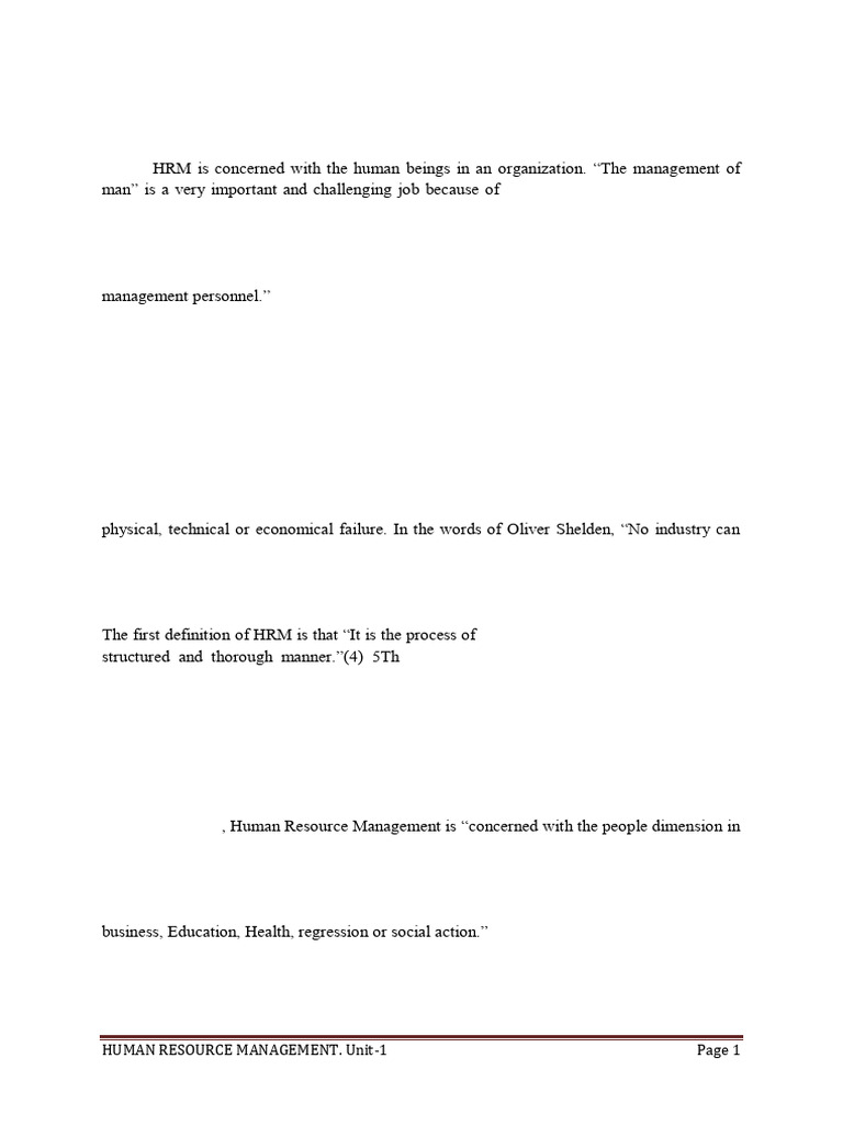 hrm1 | PDF | Human Resources | Human Resource Management