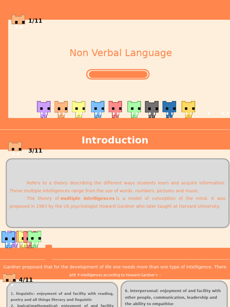 Non Verbal Language | PDF | Cognitive Psychology | Psychology