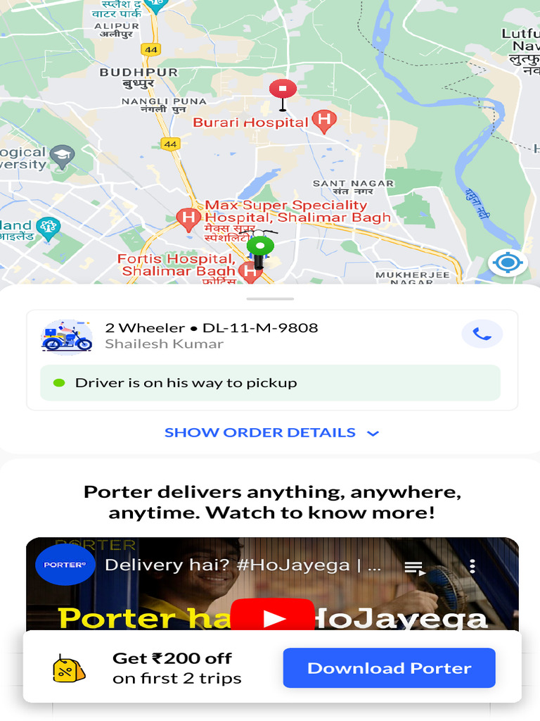 Mini Trucks & Goods Tempo Rental Bike Parcel Delivery | PDF