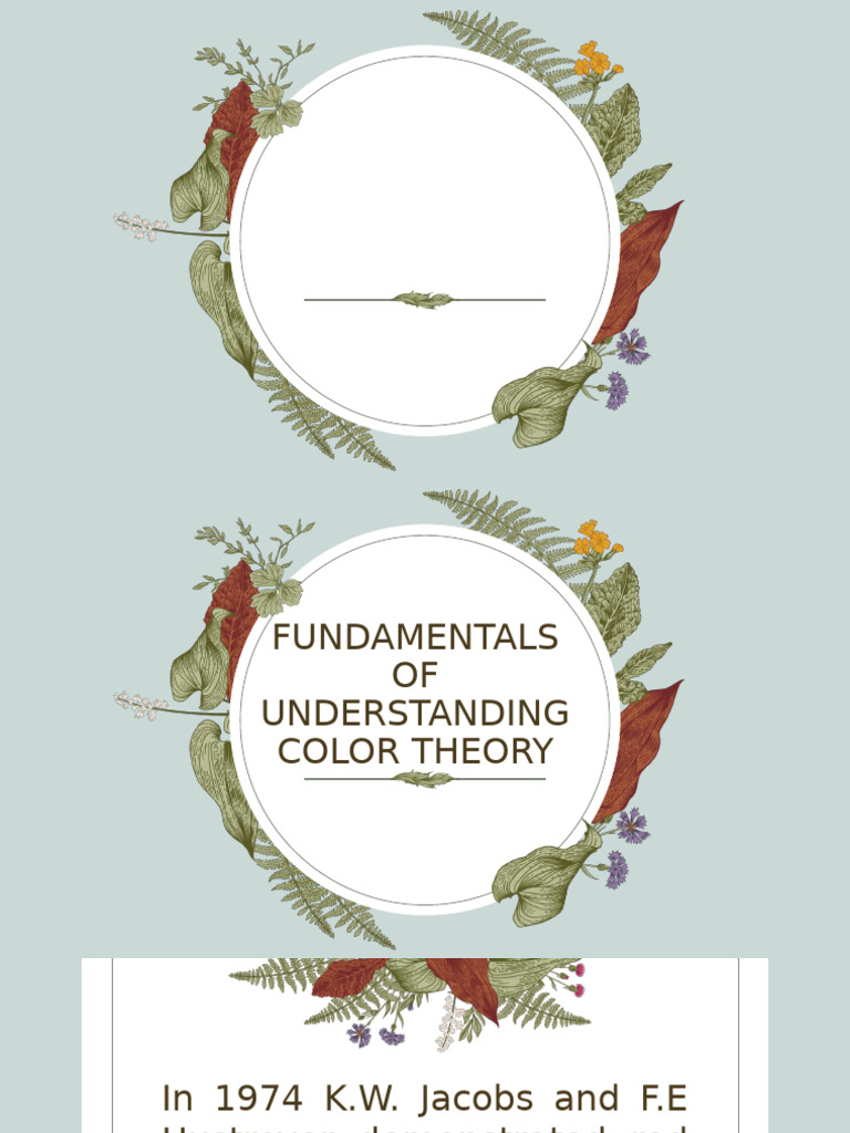 Understanding Color Theory Basics | PDF | Electromagnetic Spectrum ...