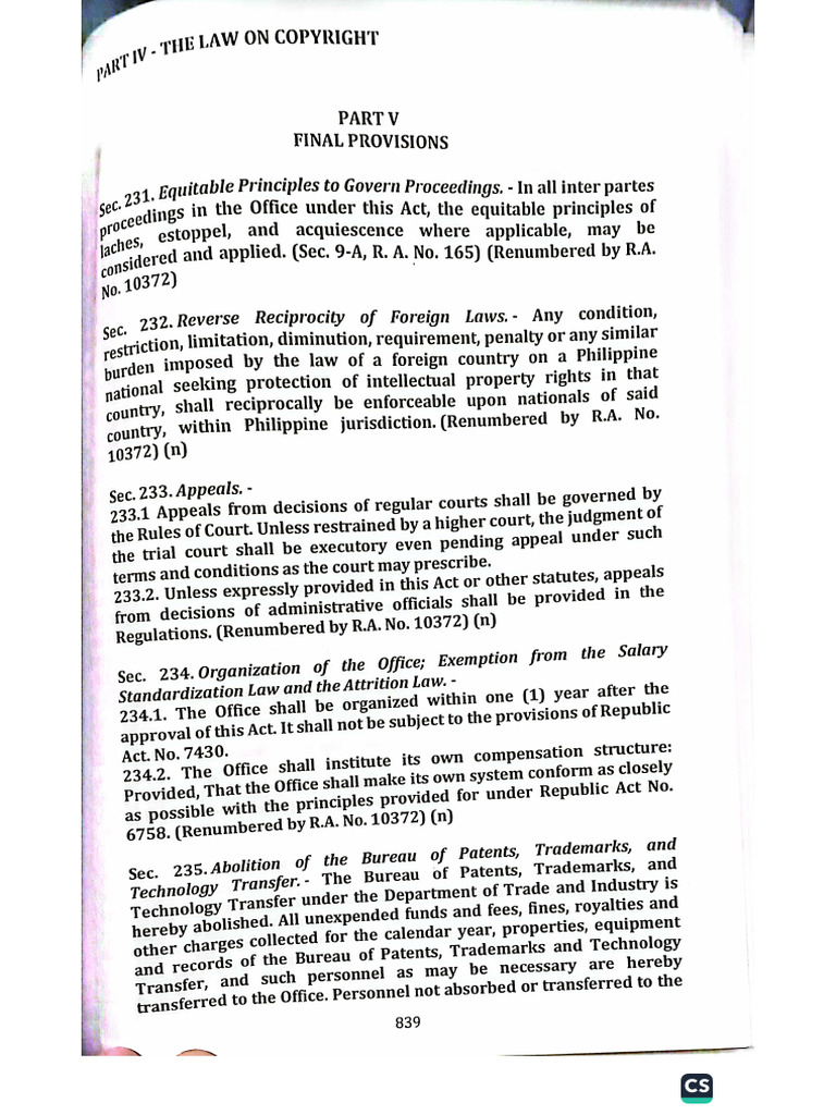 Final Provisions | PDF