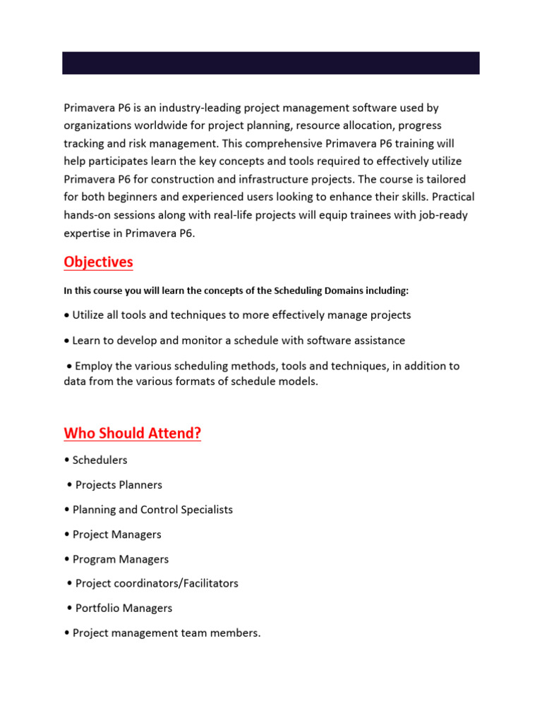 P6 - Essential Track | PDF | Project Management | Software Engineering