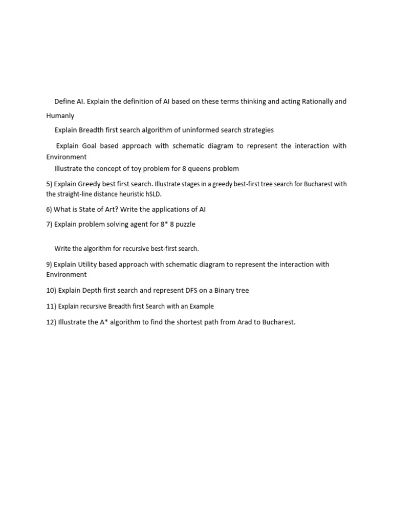 Assignment1 AI | PDF | Computers