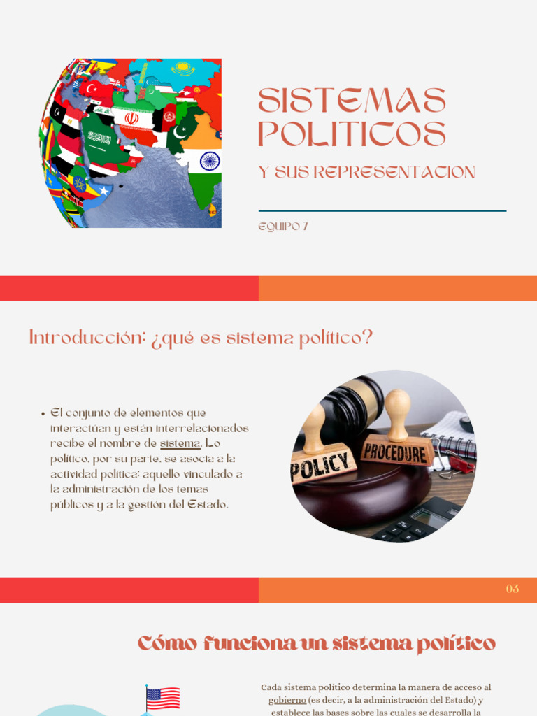 Sistemas Politicos | PDF | Estado (política) | Gobierno