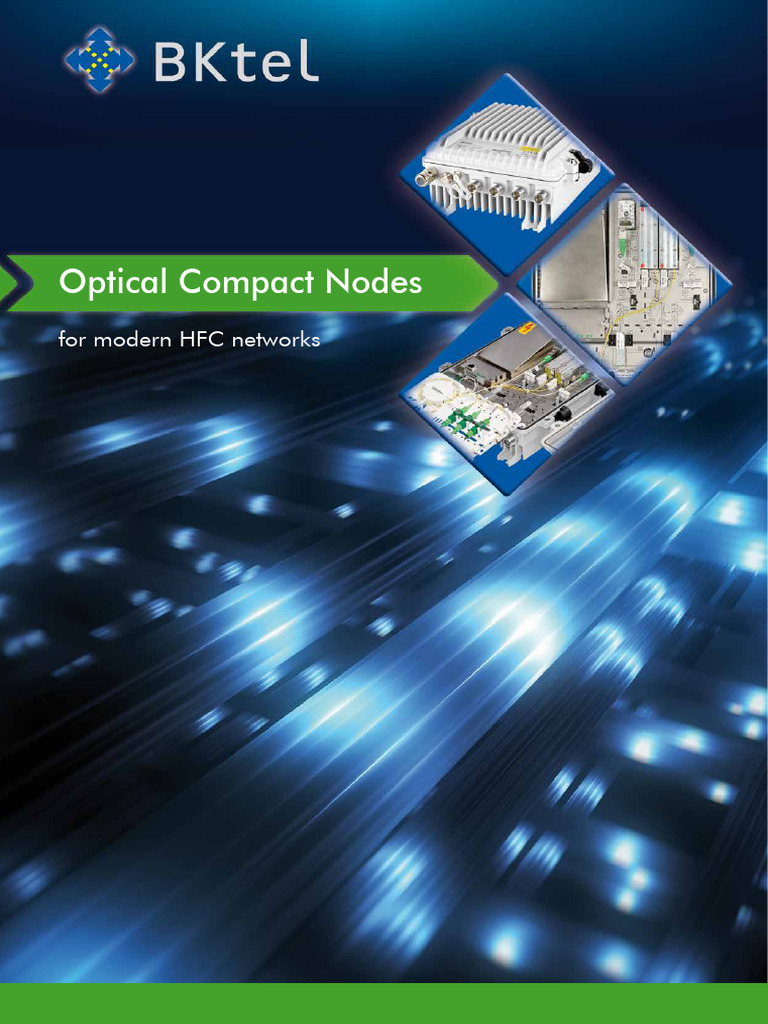 Optical Compact Nodes 0918 | PDF | Fiber Optic Communication ...