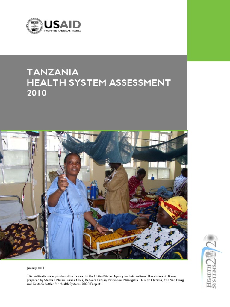 Tanzania Health System Assessment | PDF | Health Human Resources ...