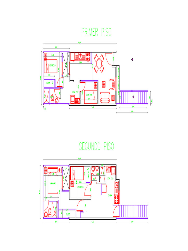 Planos Sergio y Estefany-Piso 1-2 Opcion 2 Model | PDF
