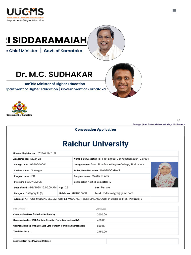Summayya Convocation | PDF | Service Industries | Financial Technology