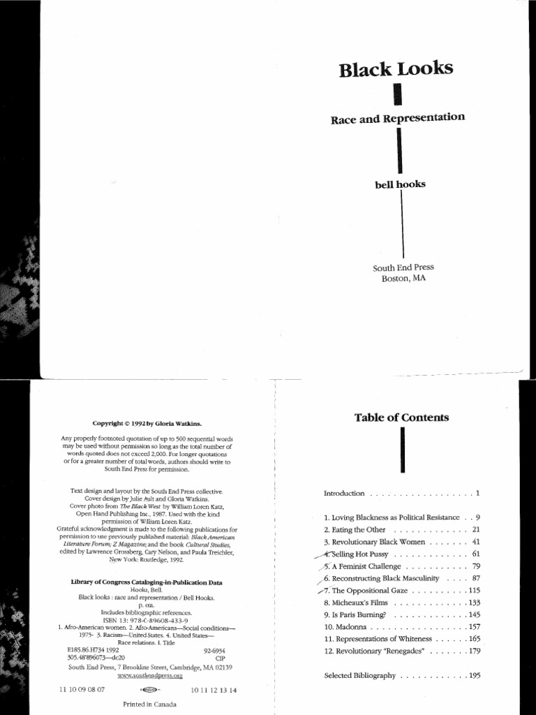 BELL HOOKS The Oppositional Gaze | PDF