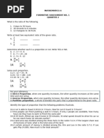 Everyday Uniform and Non-Uniform Mixtures | PDF | Mixture