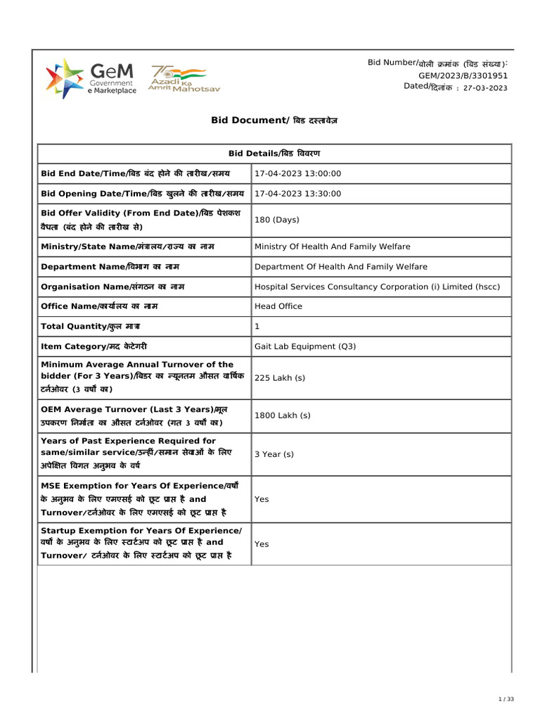 Bid Document | PDF | Accountant | Specification (Technical Standard)