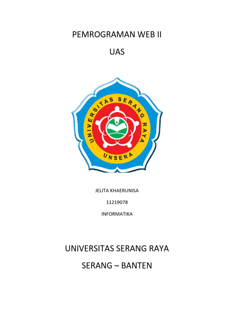 Laporan Uas | PDF | Software | Sql