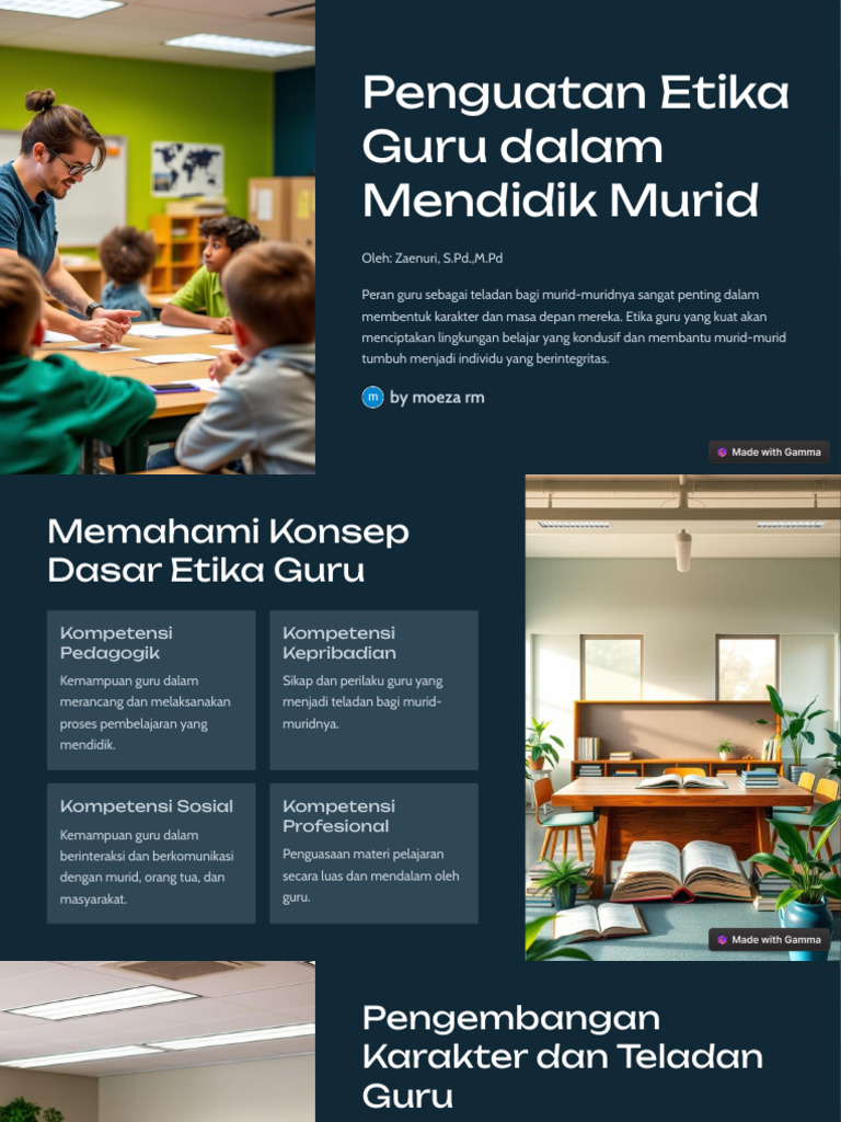 Etika Guru sebagai Teladan | PDF