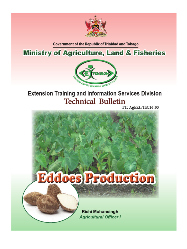 Eddoes-Production Compressed | PDF | Fertilizer | Pest (Organism)