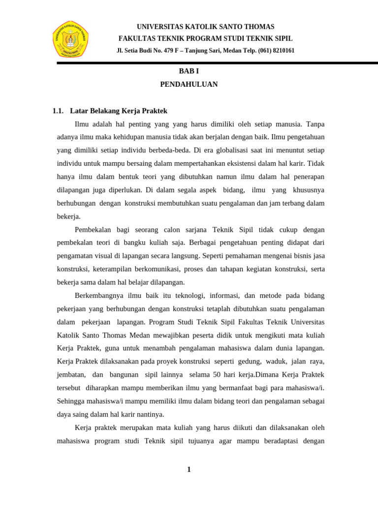 Laporan KP Bg'karno | PDF