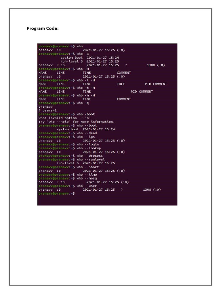 Practical No.3 Program Code | PDF | Business | Computers