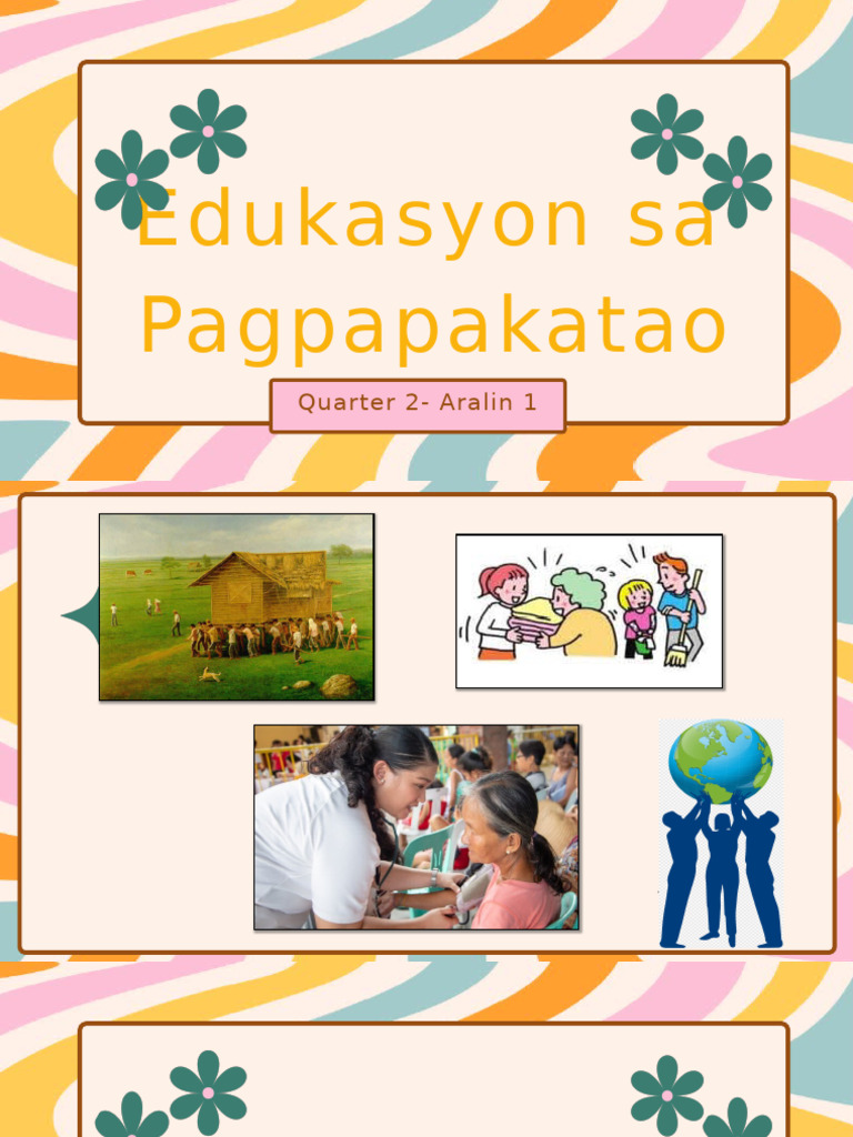 ESP8 Q2 Week1 Pakikipagkapwa | PDF