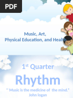 Mapeh - Music Grade 1 First Grading | PDF | Rhythm | Silence