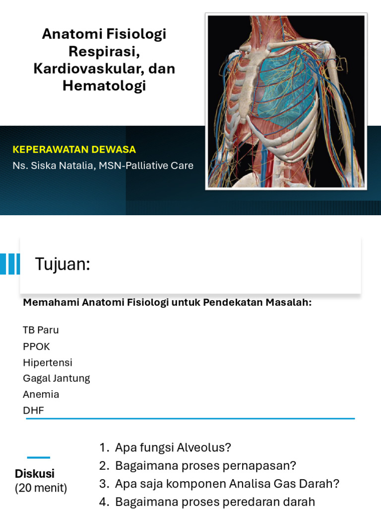 Keperawatan Dewasa Anatomi Kardio Respirasi Hematologi | PDF | Kesehatan Holistik | Sains ...