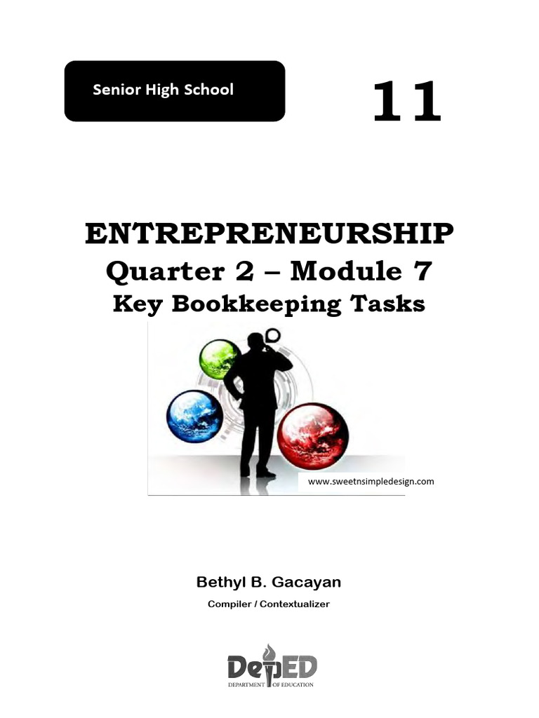 7 - Q2 Entrep | PDF | Debits And Credits | Bookkeeping