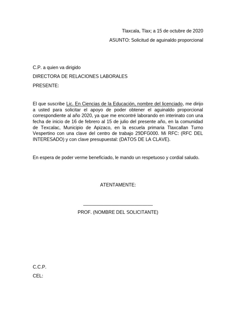 Aguinaldo Proporcional | PDF | Crecimiento personal y profesional