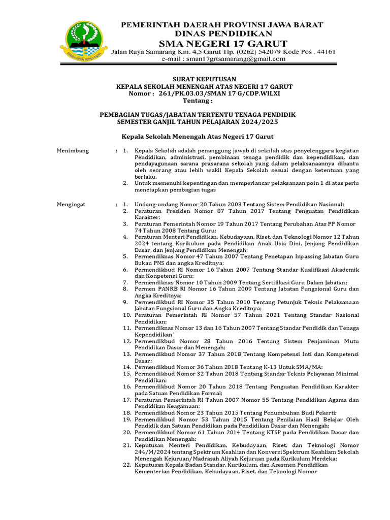 SKBM 2024 2025 Ok | PDF | Karier & Perkembangan