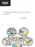 STEAM Pyramid Analysis: Is Art Context Necessary: Abishek P ...