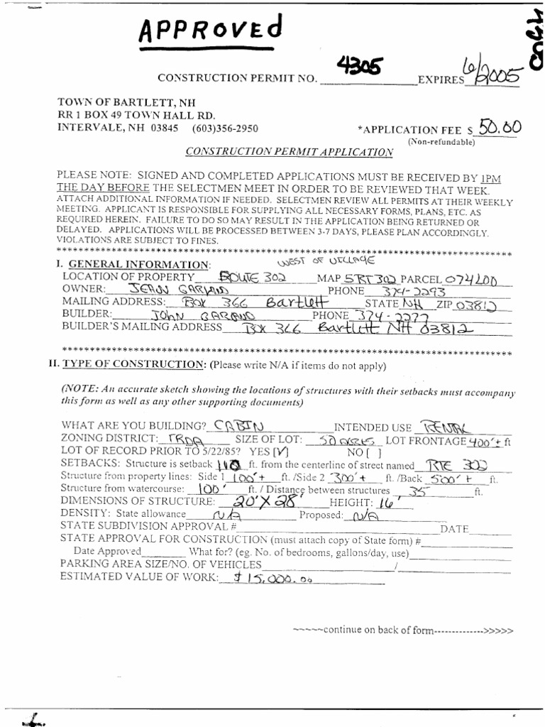 Building Permit Applications | PDF | Business