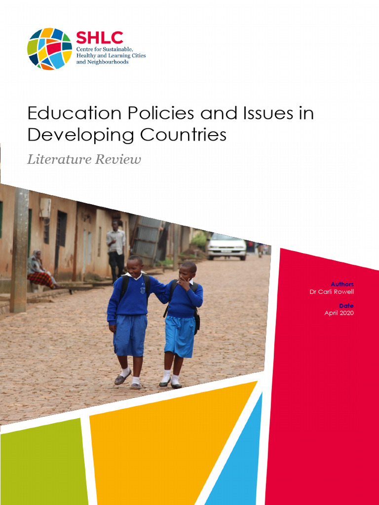 P3 SHLC 2020 Education-Policies-and-Issues-in-Developing-Countries ...
