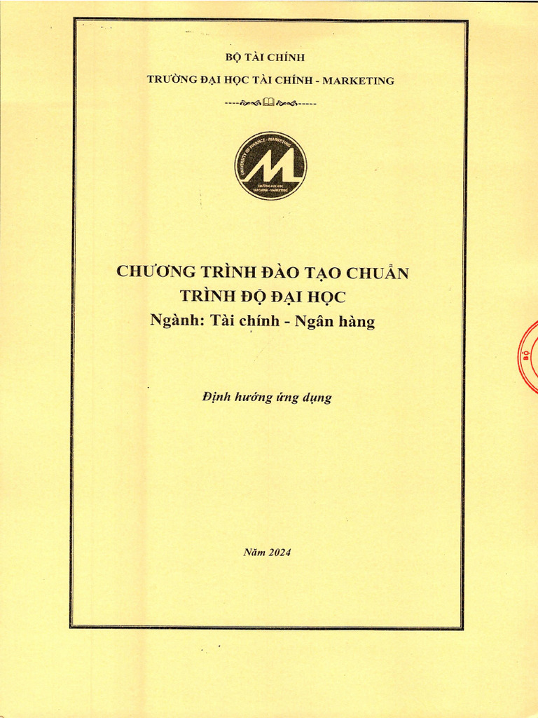 CTDT 2024 Taichinhnganhang Chuan | PDF