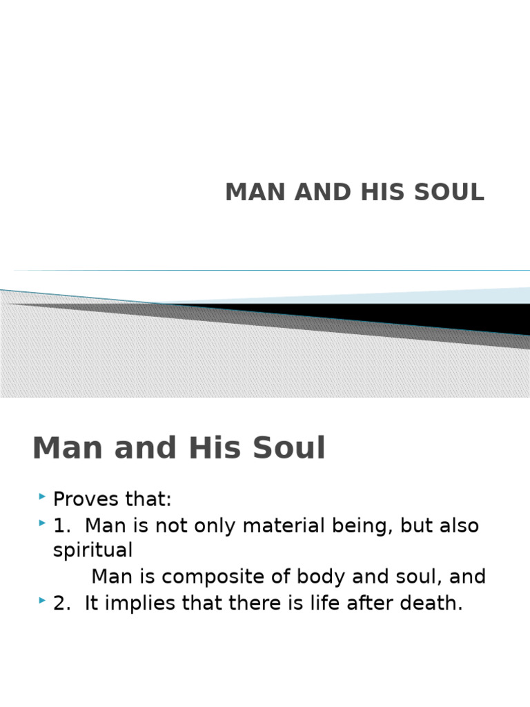 Man and His Soul | PDF | Religion & Spirituality