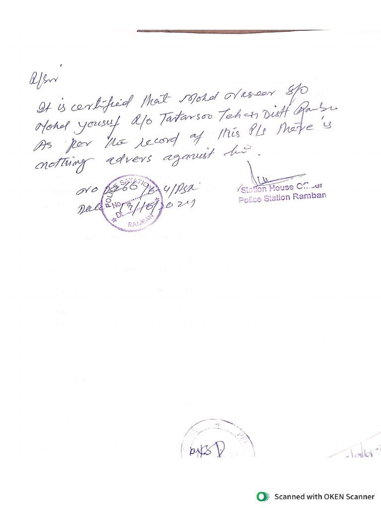 Character Report | PDF